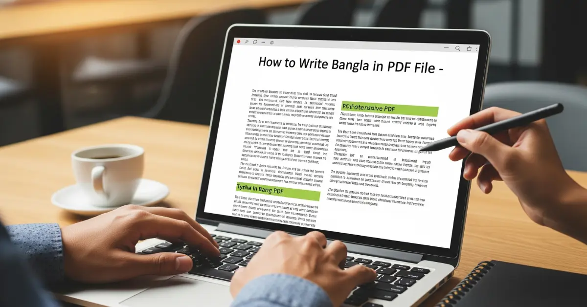 How to Write Bangla in PDF File — পিডিএফ ফাইলে বাংলা লেখার সহজ উপায় - PDF Bangla